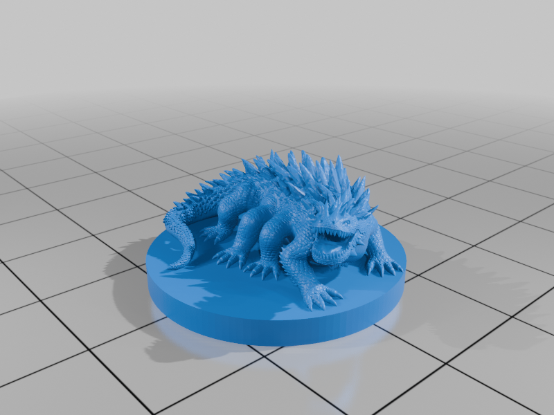 🦎 Basilisk・Free 3D File for ・Cults