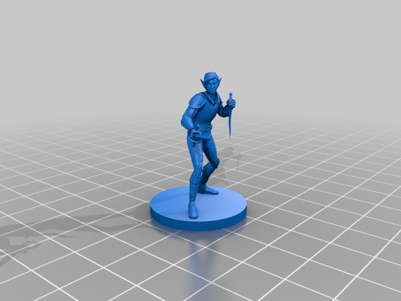 🧝 Shadow Fey Elves・Free STL File for 3D printing・Cults