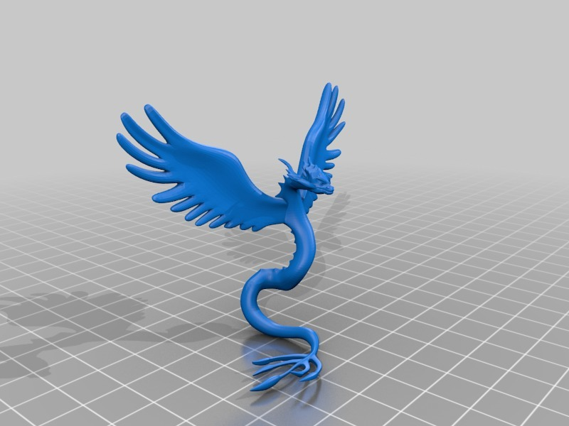 🪶 Couatl・Free STL File for 3D printing・Cults