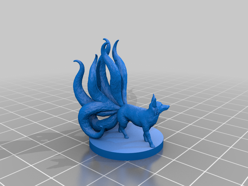 🦊 Kitsune・Free STL File for 3D printing・Cults