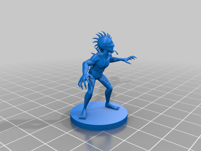 🇵🇷 Chupacabra - Puerto Rican Variant・Free STL File for 3D printing・Cults