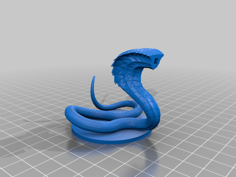 Бесплатный STL файл Дух Нага Обновленный 🐍 ・3D-печатная модель для ...