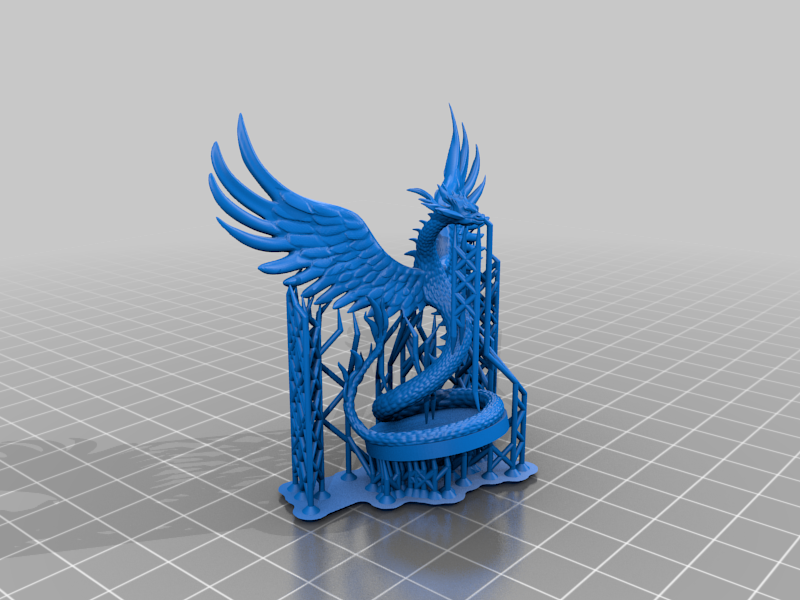 👼 Couatl Updated・Free STL File for 3D printing・Cults