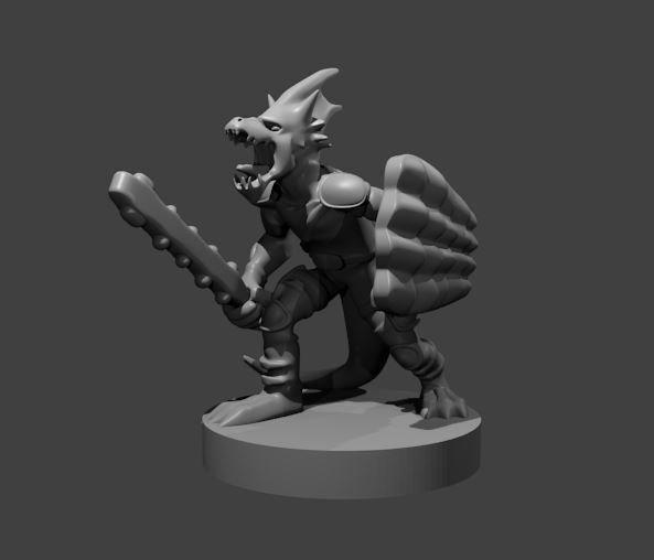 🎲 Jungle Kobold・Free STL File for 3D printing・Cults