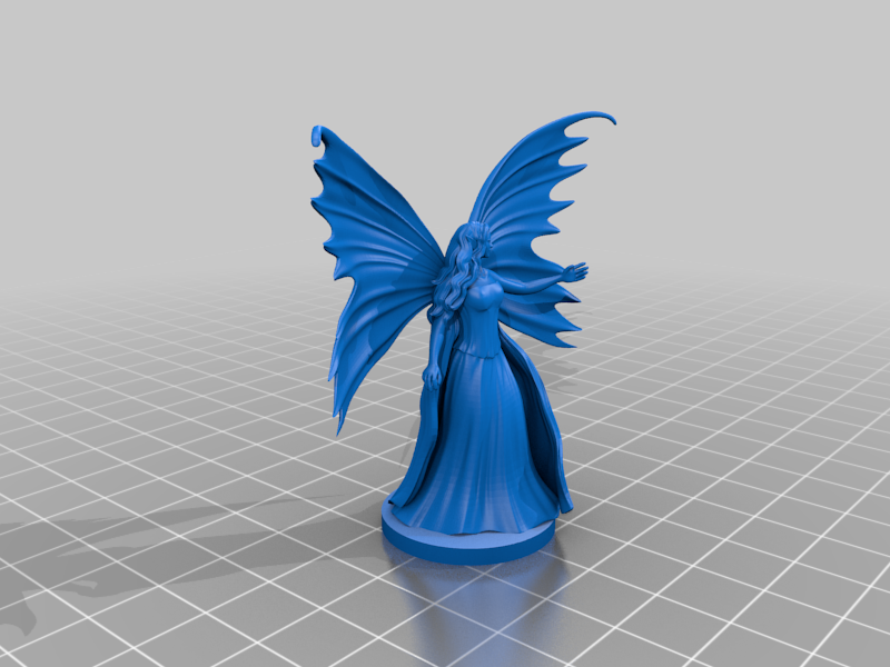 🧚 Fairy Queen・Free STL File for 3D printing・Cults