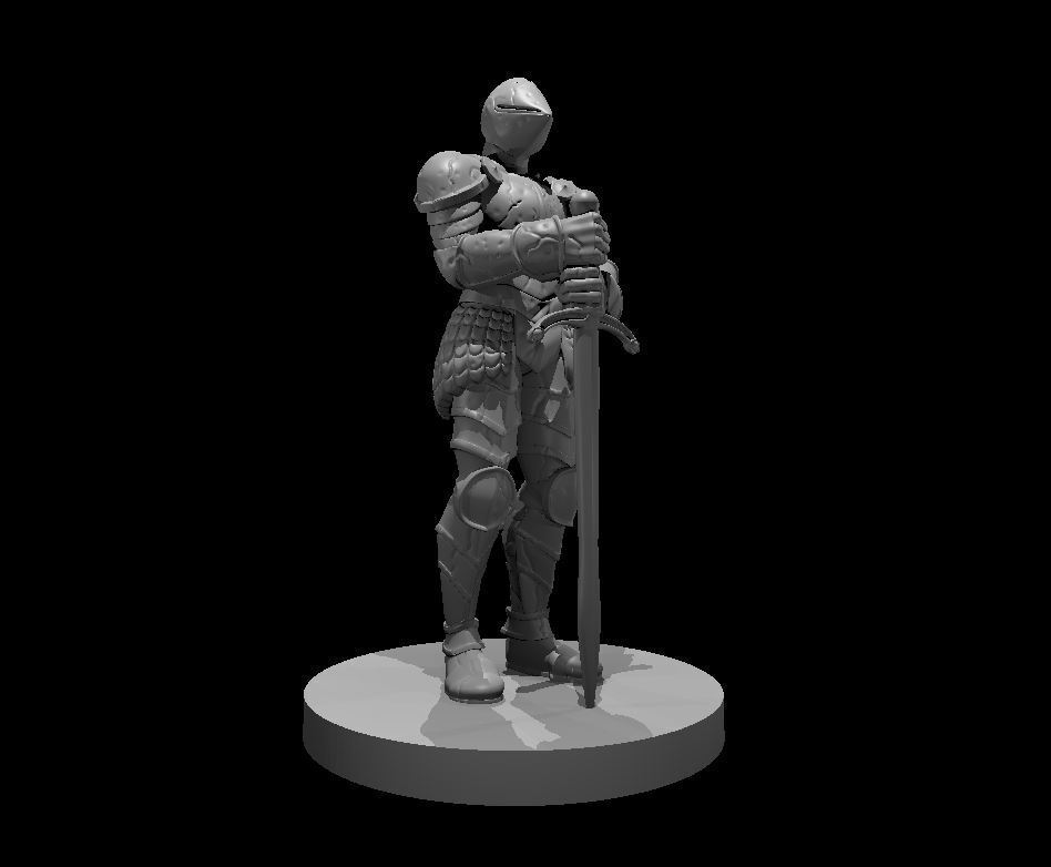 🎲 Knight Statues・Free STL File for 3D printing・Cults