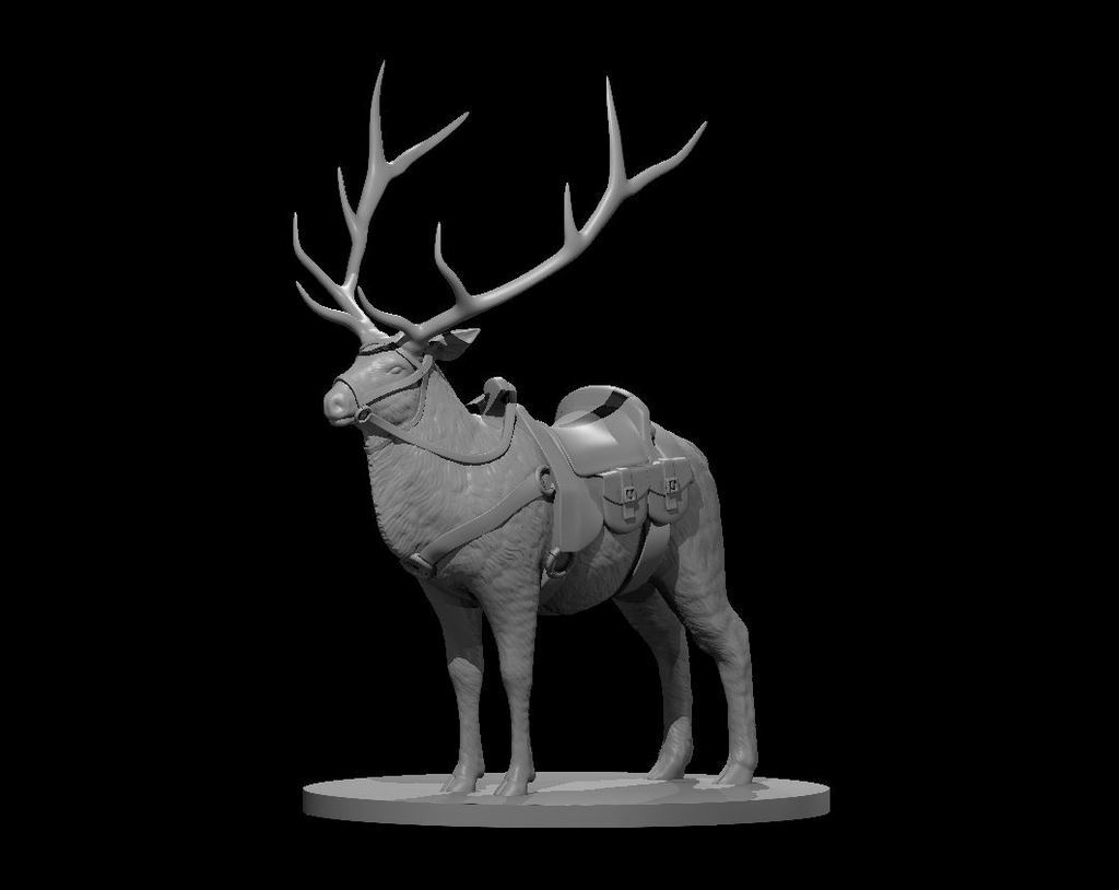 Free STL file Elk Mount with and without mini slot 🎲 ・3D printable ...