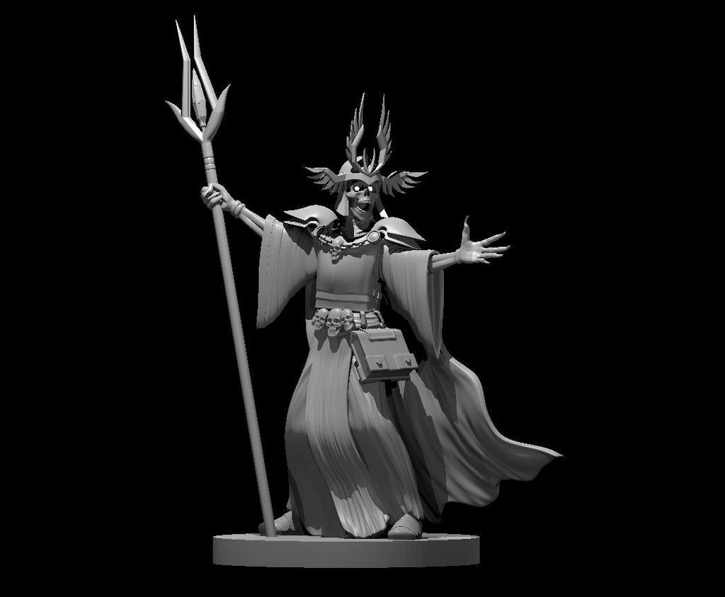 ♂️ Lich Male 2・Free STL File for 3D printing・Cults