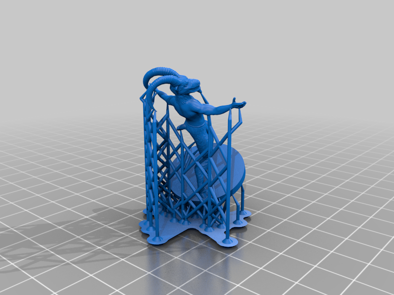 🐐 Goatfolk・Free STL File for 3D printing・Cults