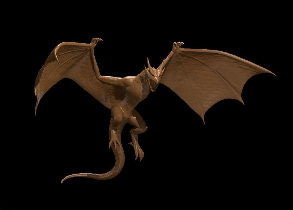Free STL file Rust Drake 🐉 ・3D printing idea to download・Cults