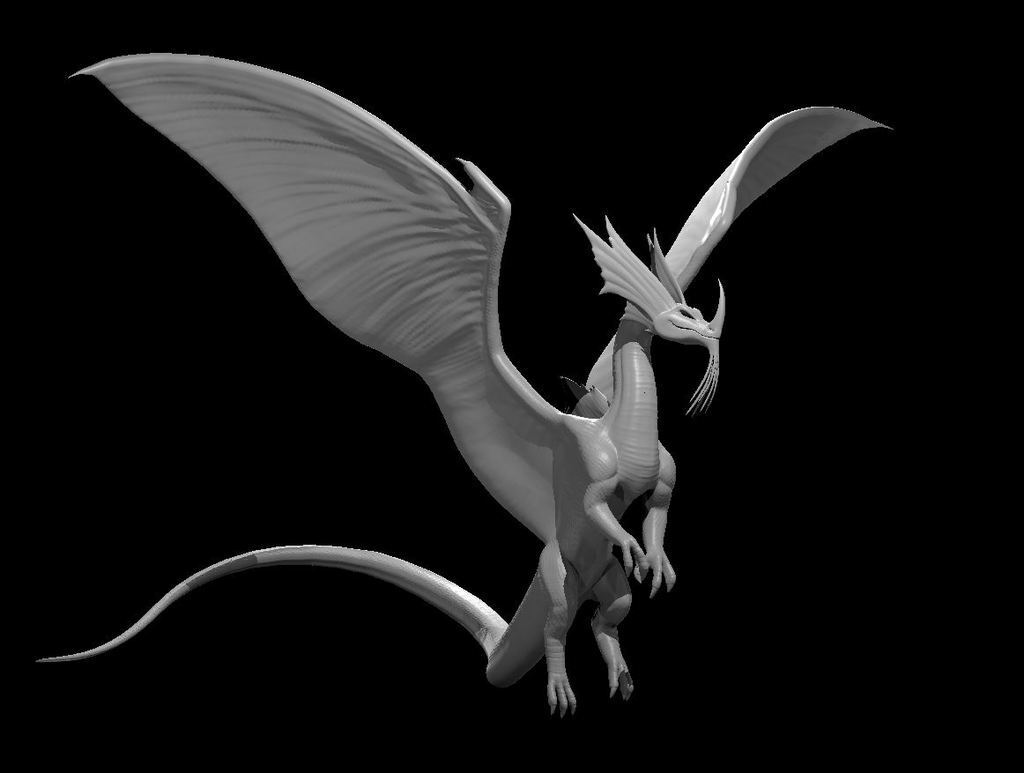 Free STL file Wind Dragon 🌬️ ・3D printer design to download・Cults