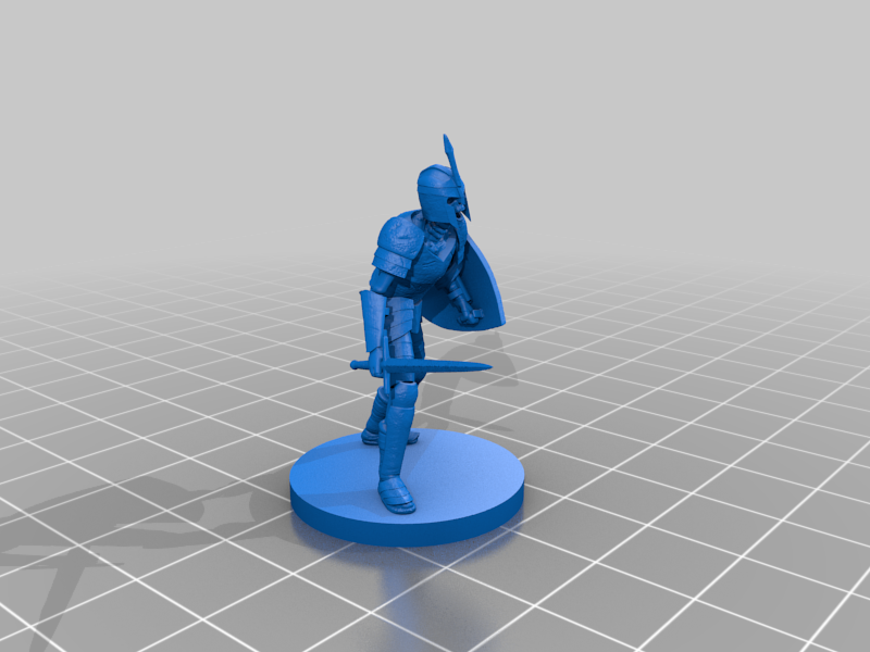 💀 Skeleton Knight・Free STL File for 3D printing・Cults