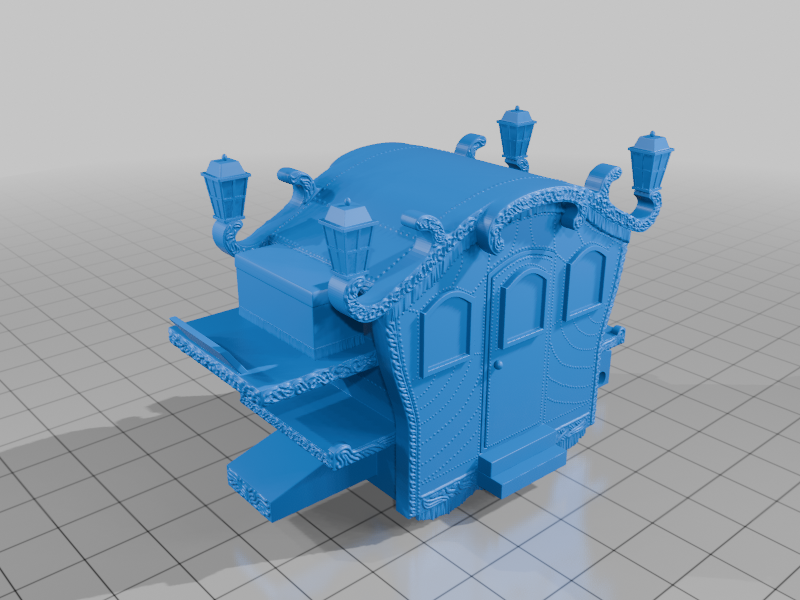 👹 Carriage Mimic・Free 3D File for ・Cults