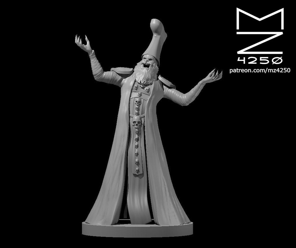 🎲 Lich - The Supreme Vermin・Free STL File for 3D printing・Cults