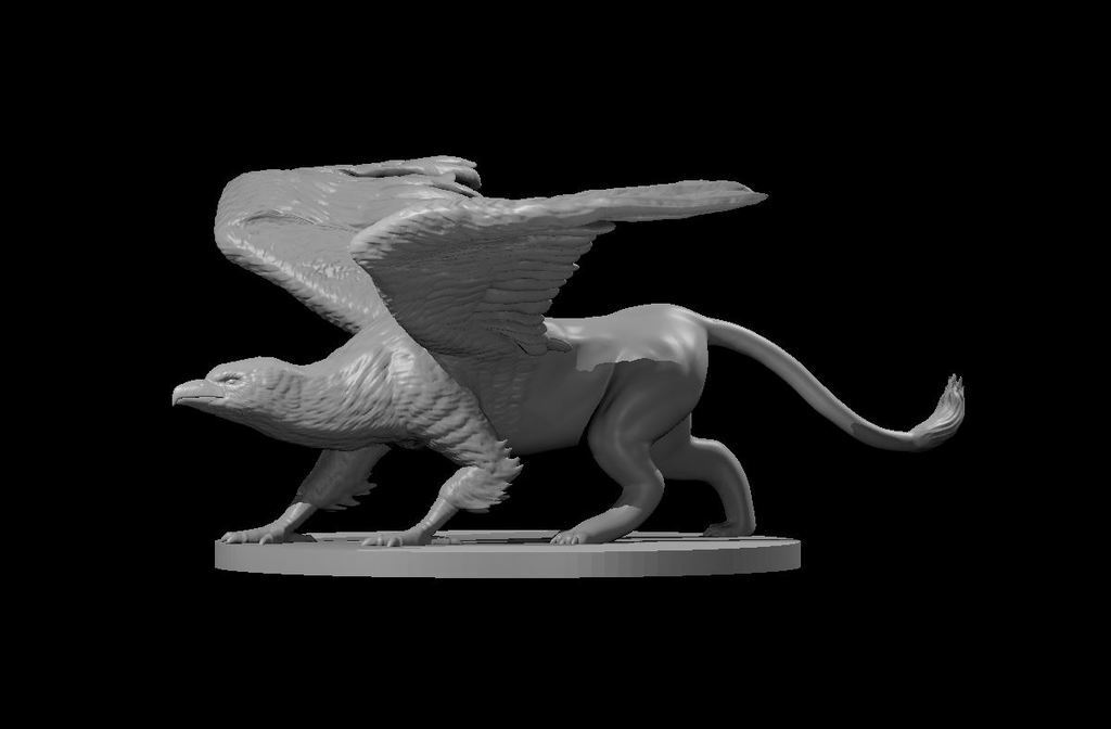 🇬🇷 Griffon・Free STL File for 3D printing・Cults