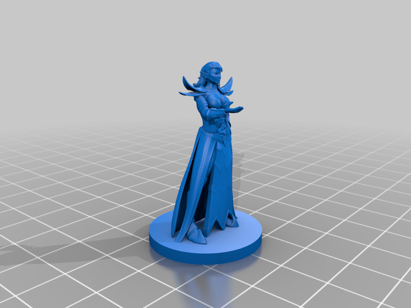 🐉 Bahamut & Tiamat in Humanoid Forms・Free STL File for 3D printing・Cults