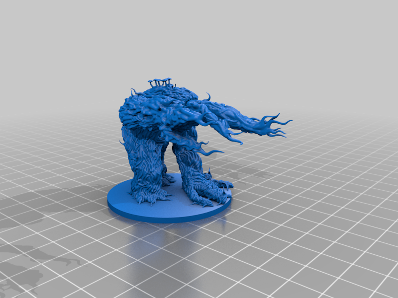 🌿 Shambling Mound・Free STL File for 3D printing・Cults