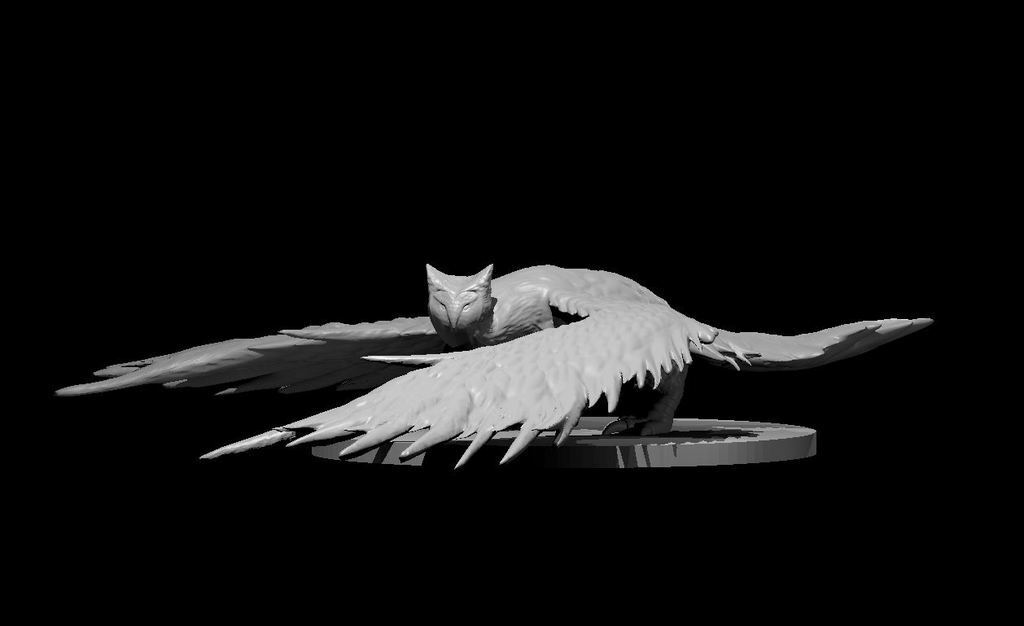 🦉 Spirit Guardian・Free STL File for 3D printing・Cults