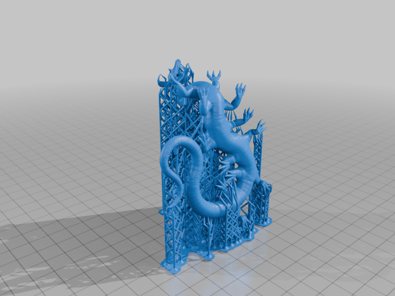🐉 Behir・Free 3D File for ・Cults