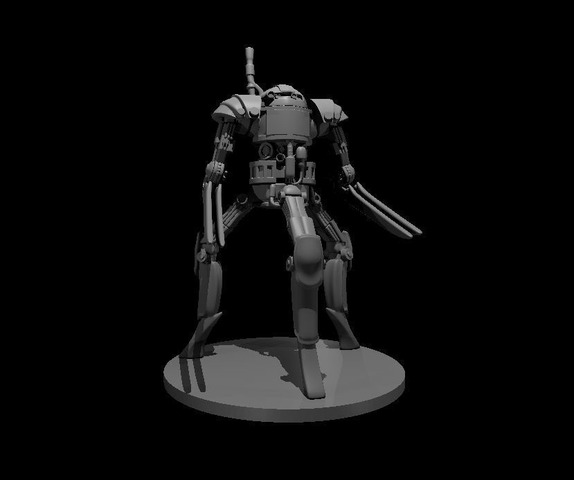 Free STL file Clockwork Tri Leg Battle Master 🦵 ・3D printing design to ...