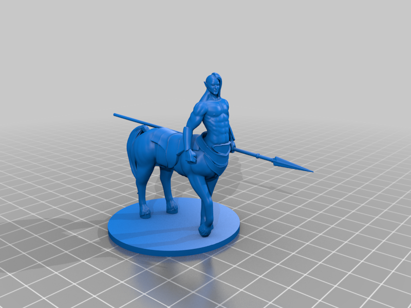 🧞‍♂️ Centaurs Updated・Free STL File for 3D printing・Cults