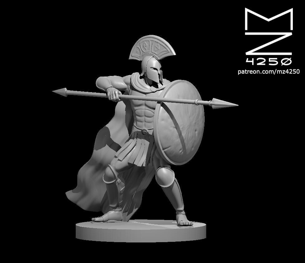 Free STL file Hoplites 🇬🇷 ・3D print model to download・Cults