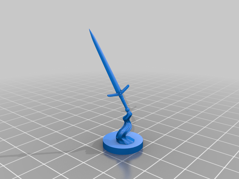 🗡️ Flying Sword Updated・Free STL File for 3D printing・Cults