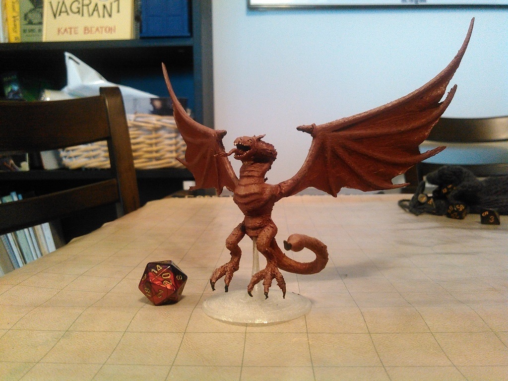 🐉 Wyvern・Free STL File for 3D printing・Cults