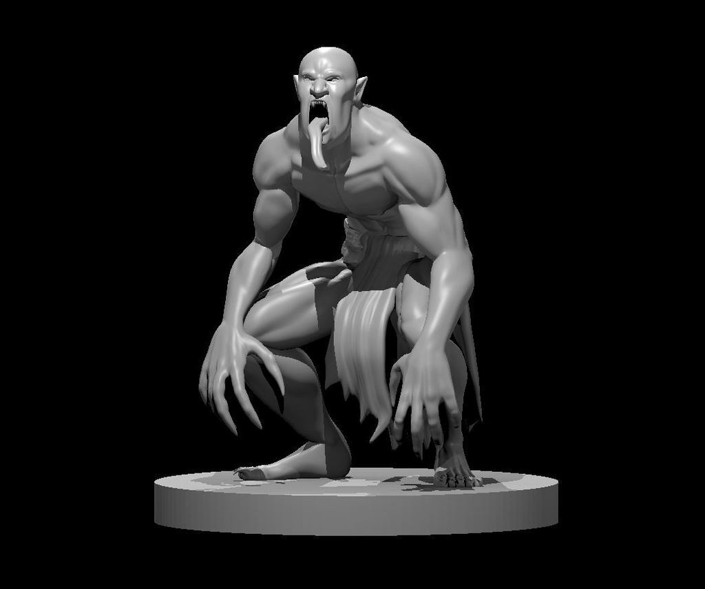 Free STL file Ghoul and Ghast 😵 ・3D printable model to download・Cults