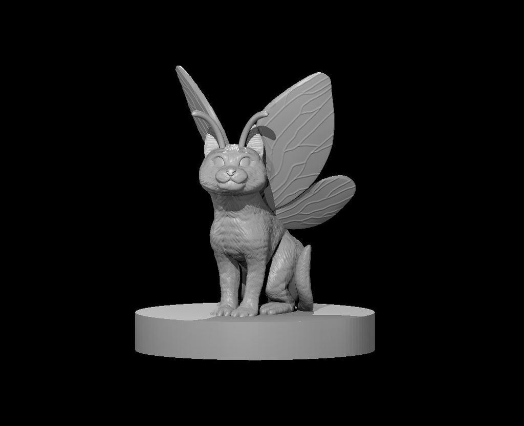 Free STL file Kittibee the Fey Cat 🐱 ・Template to download and 3D print ...
