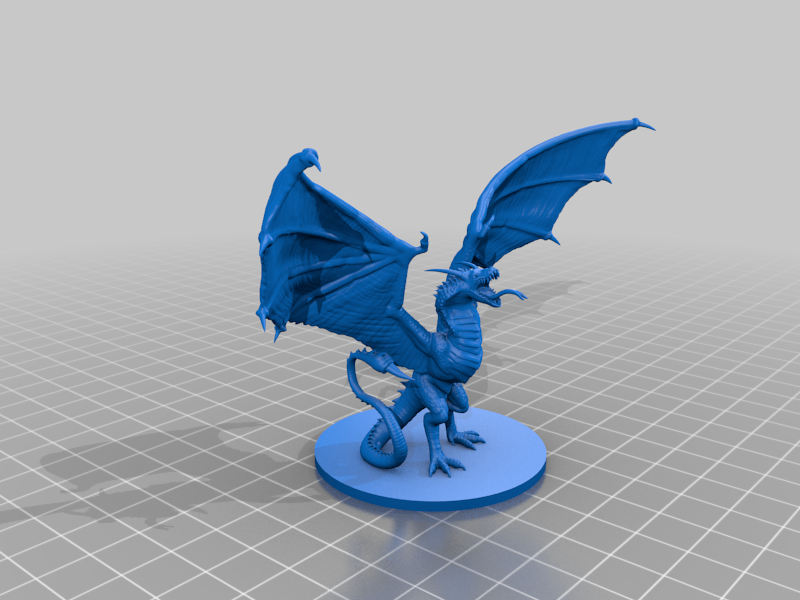🐉 Wyvern Updated・Free STL File for 3D printing・Cults