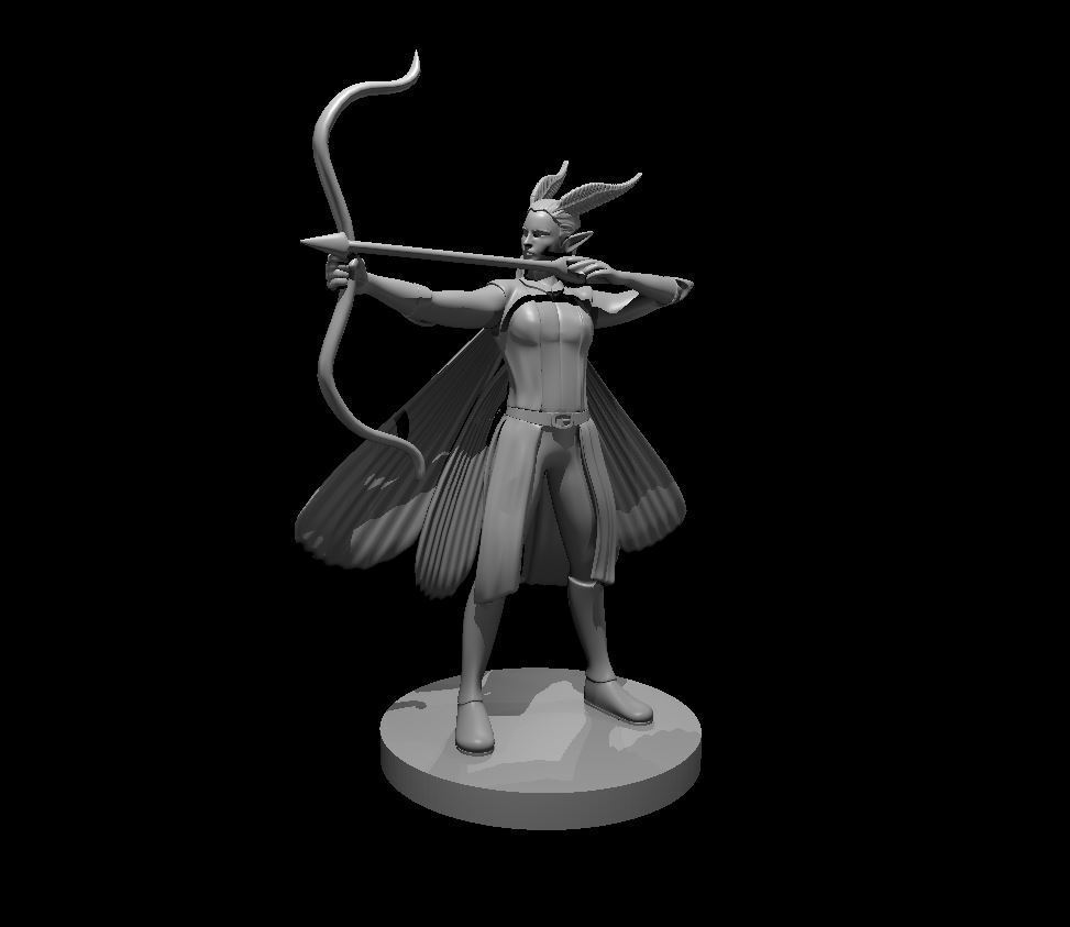 ♀️ Arch Fey Female・Free STL File for 3D printing・Cults