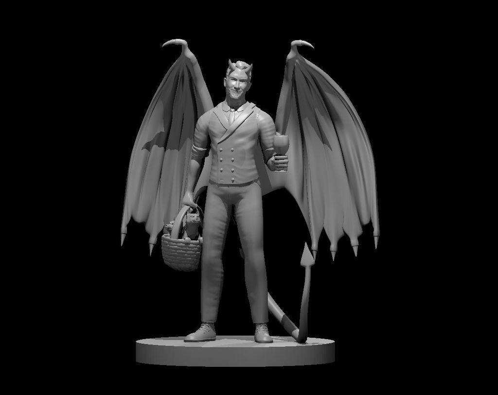 😈 Incubus Updated・Free STL File for 3D printing・Cults