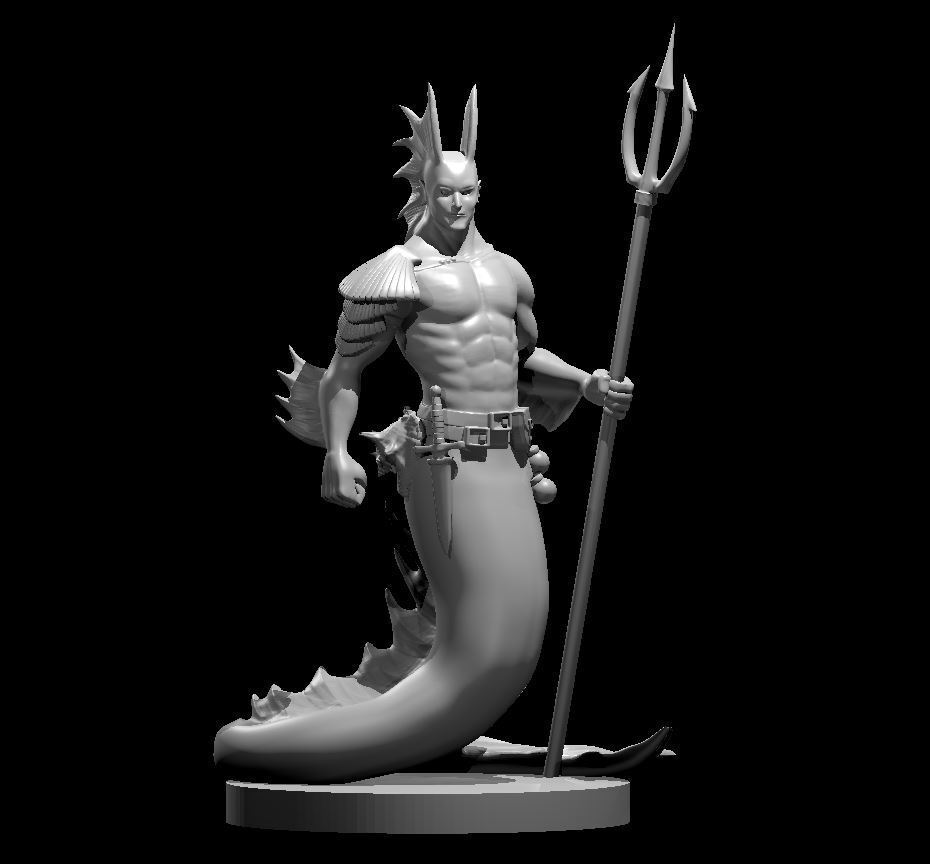 🧜‍♀️ Merfolk Updated・Free 3D File for ・Cults