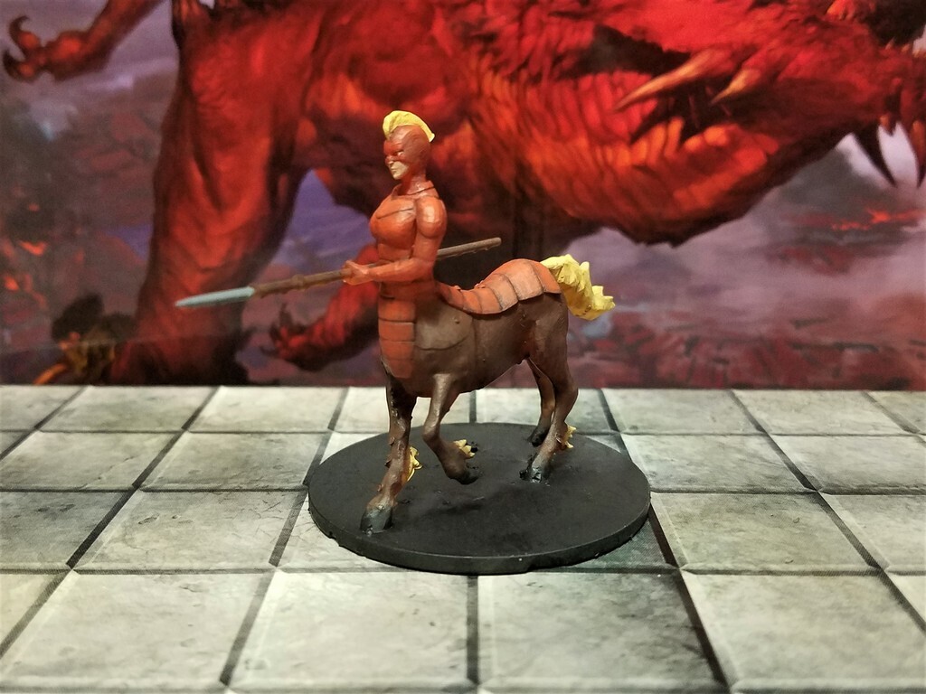 ♀️ Centaur Female Fighter・Free STL File for 3D printing・Cults