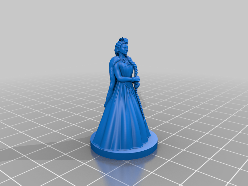 Free 3D file The Snow Queen 🌨️ ・Template to download and 3D print・Cults