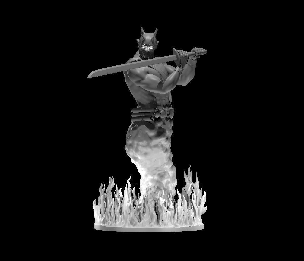 🧞 Efreeti Updated・Free STL File for 3D printing・Cults