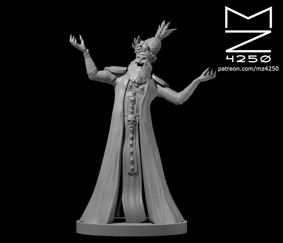 🎲 Lich - The Supreme Vermin・Free STL File for 3D printing・Cults