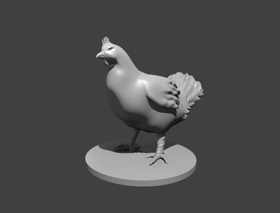 Free STL file Giant Chicken Mounts! 🐔 ・Model to download and 3D print・Cults