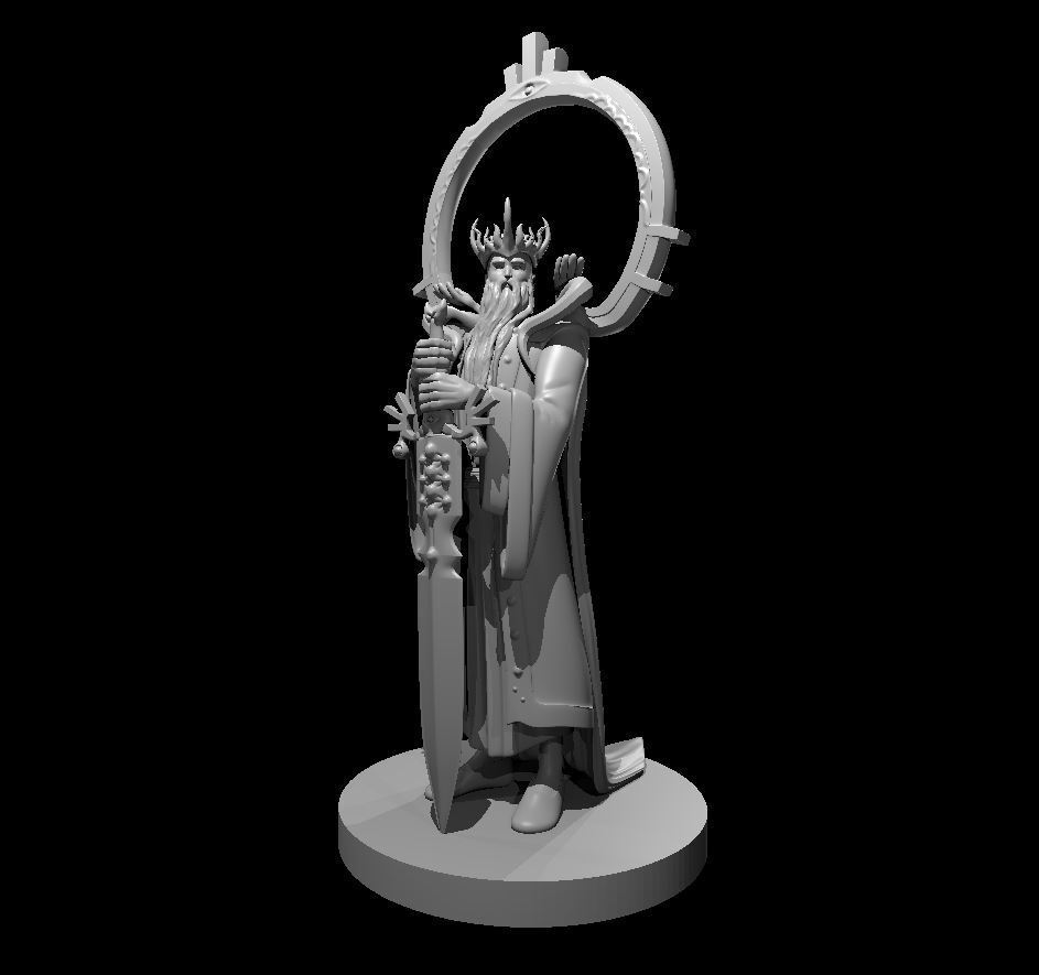 Free STL file Celestial King 🤴 ・3D printer model to download・Cults
