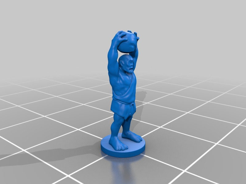 Free STL file Cyclops for Tabletop gaming 🎲 ・3D printable object to ...