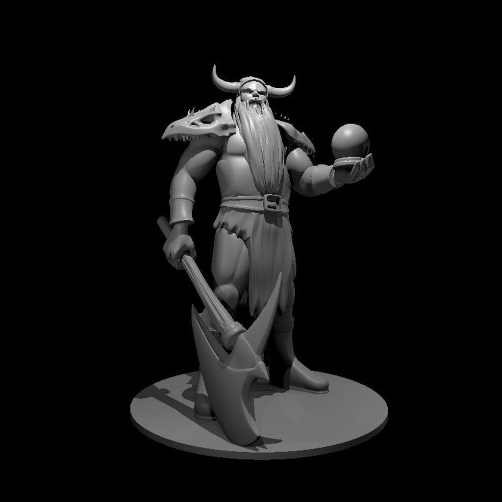 🎲 Frost Giant Updated・Free STL File for 3D printing・Cults