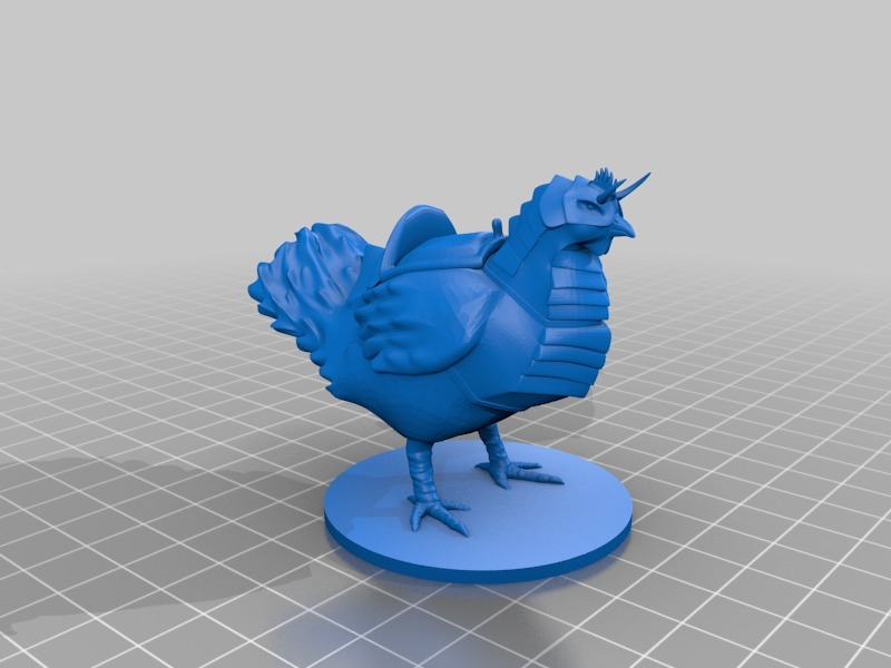Free STL file Giant Chicken Mounts! 🐔 ・Model to download and 3D print・Cults