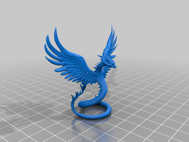 👼 Couatl Updated・Free STL File for 3D printing・Cults