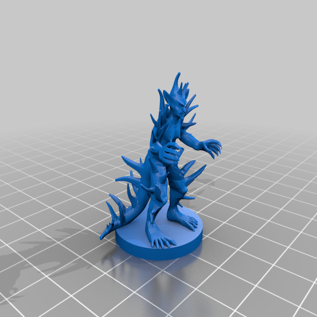 😈 Barbed Devil・Free STL File for 3D printing・Cults