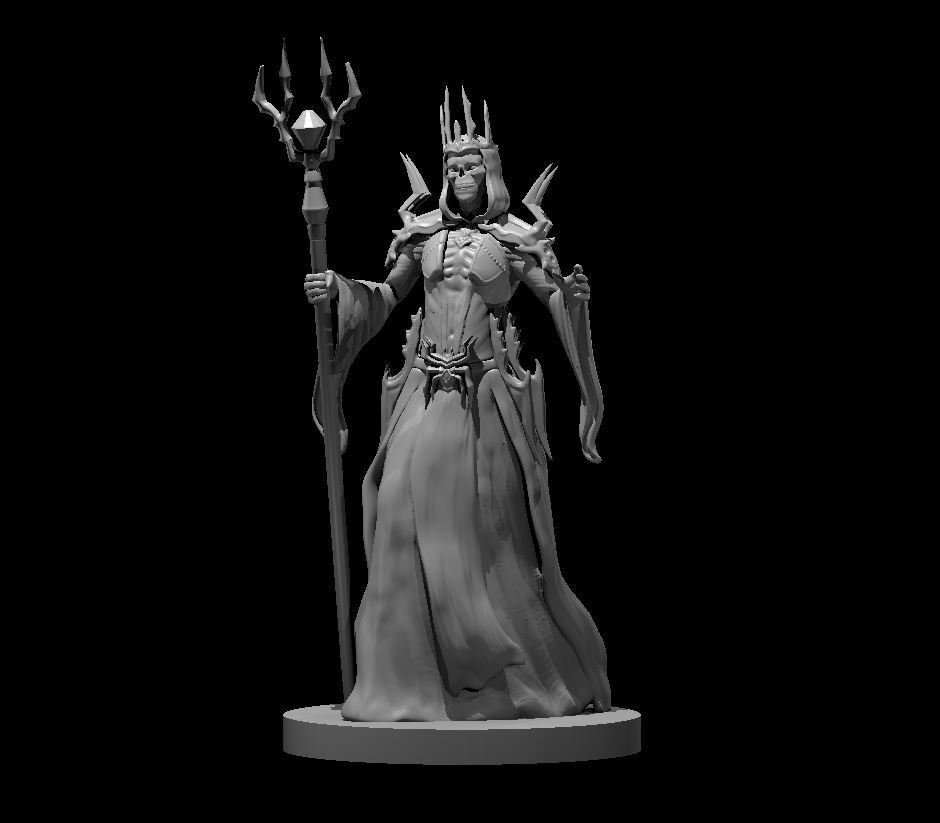 🎲 Lich - Updated・Free STL File for 3D printing・Cults