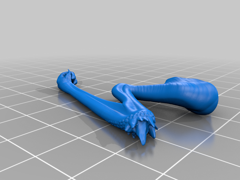 Free STL file The MCDM Ruby Dragon 💎 ・Model to download and 3D print・Cults