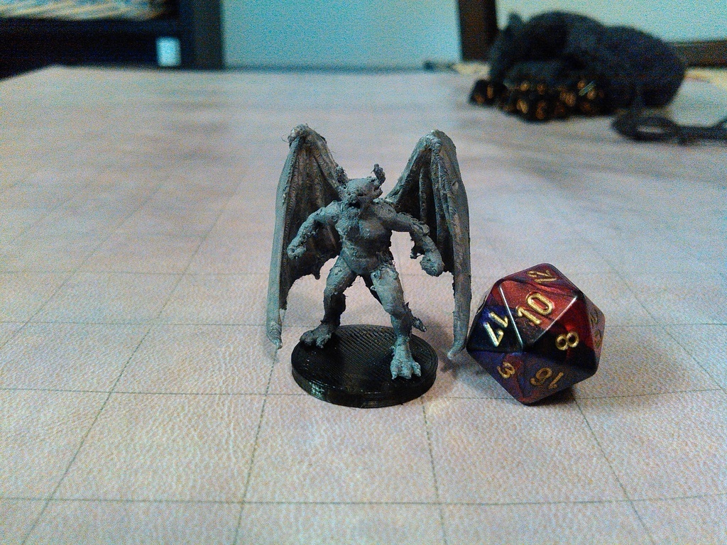 😈 Gargoyle・Free STL File for 3D printing・Cults