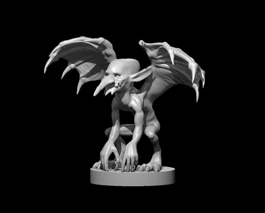 😈 Mephit・Free STL File for 3D printing・Cults