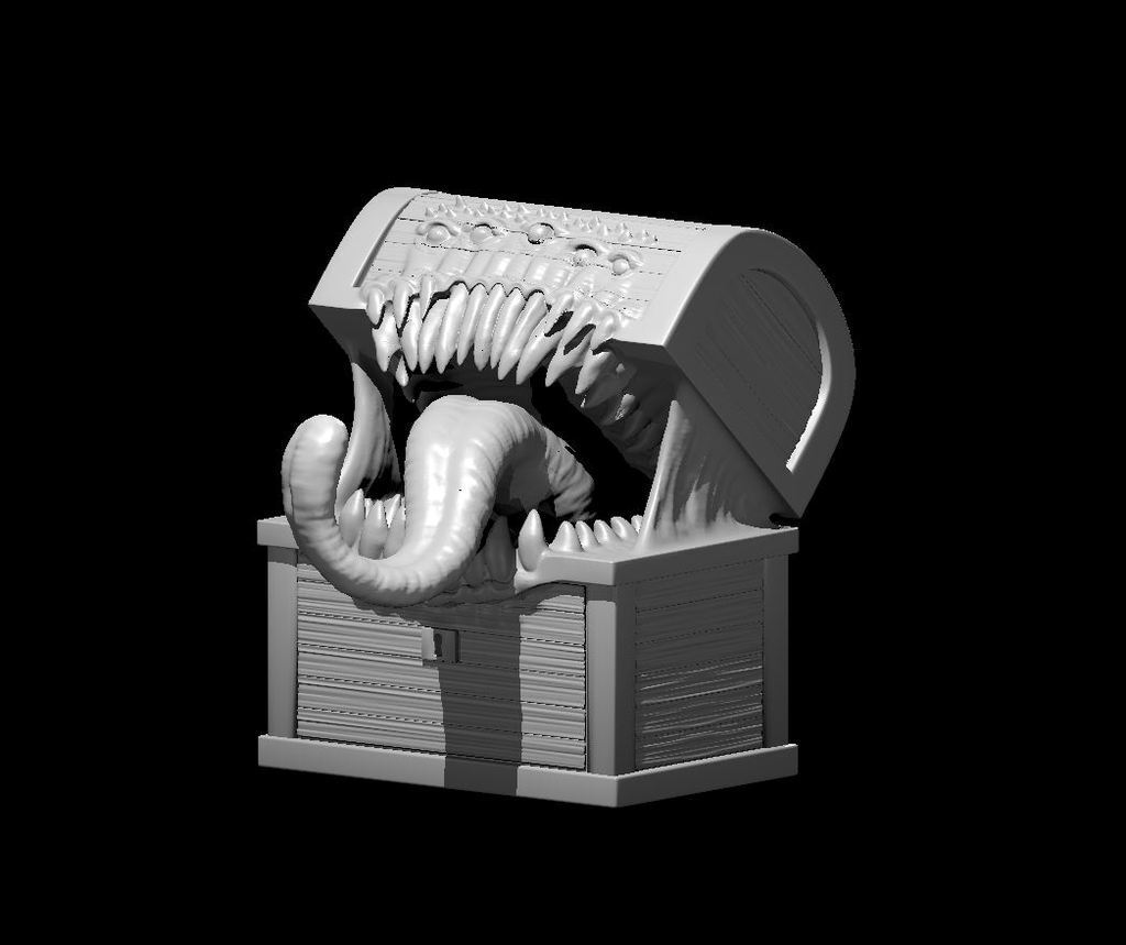 👹 Chest Mimic・Free STL File for 3D printing・Cults